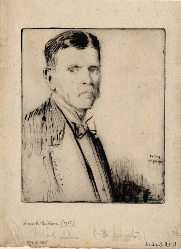 Portrait of Frank Gibson – Works – eMuseum